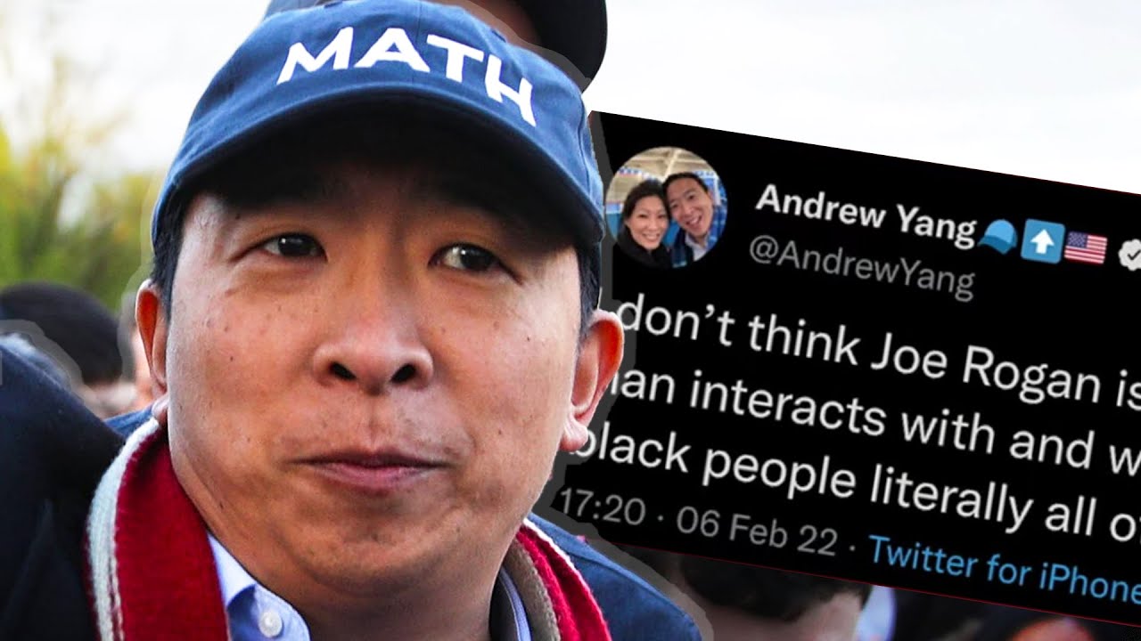 Andrew Yang Deletes Joe Rogan Tweet - YouTube