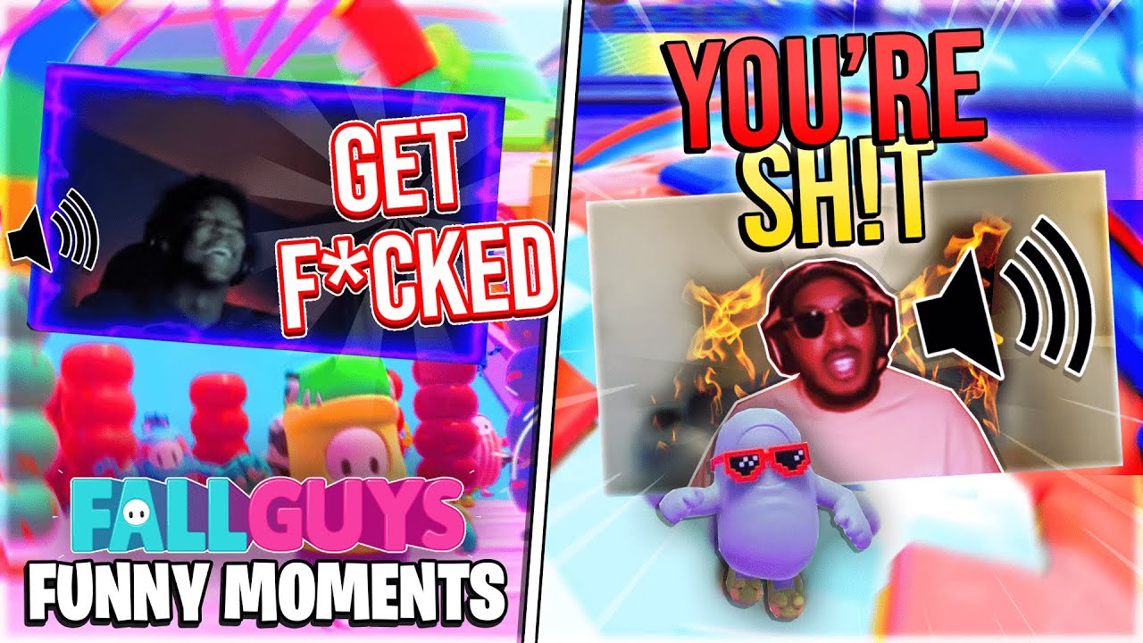 Funny Fall Guys Moment | Ft. Commandaah - YouTube