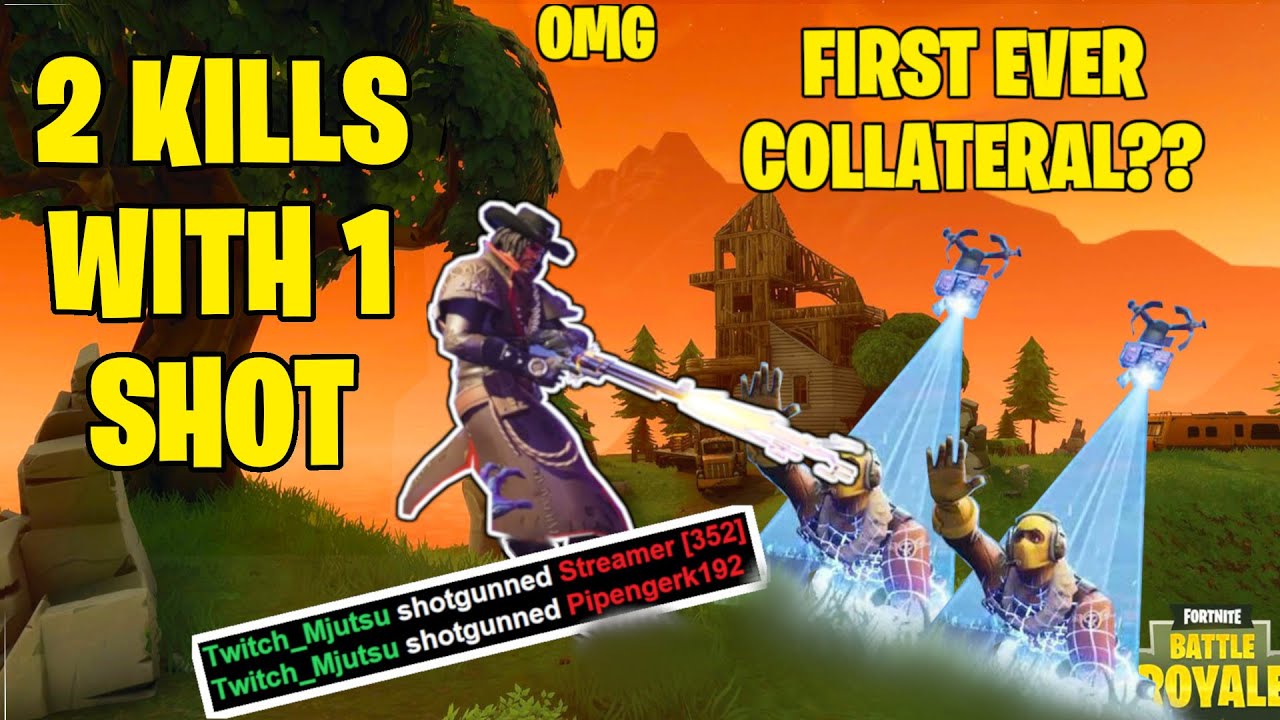 FIRST EVER COLLATERAL IN FORTNITE HISTORY + NINJA DANCES | FORTNITE ...