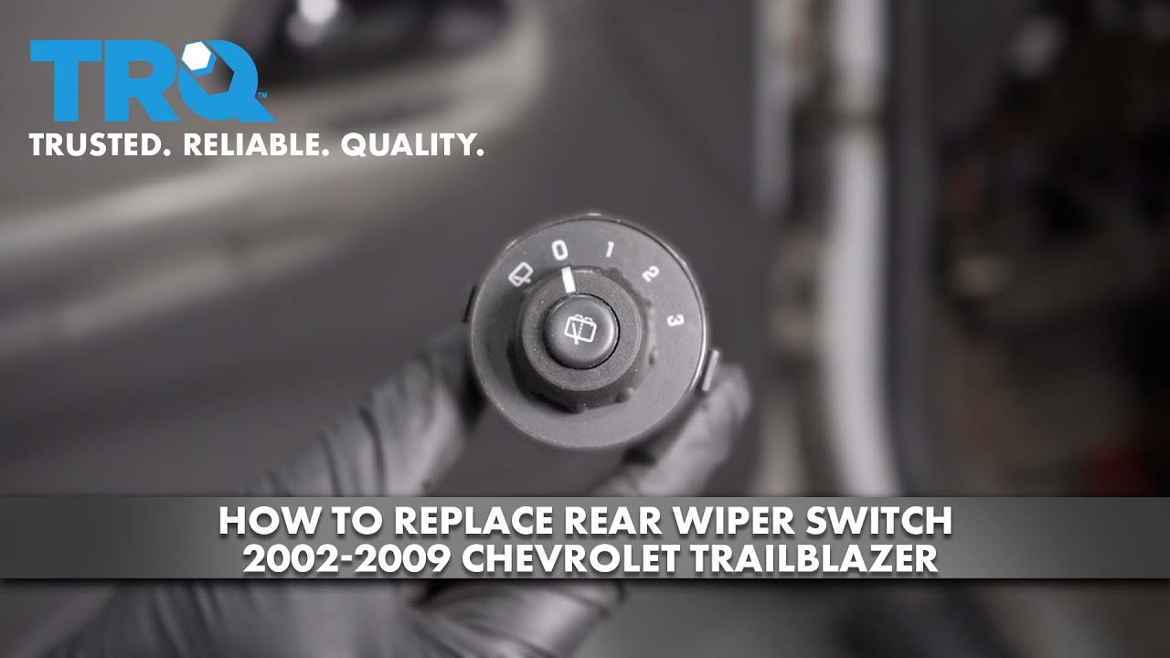 How to replace Rear Wiper Switch 2002-2009 Chevrolet Trailblazer | 1A Auto