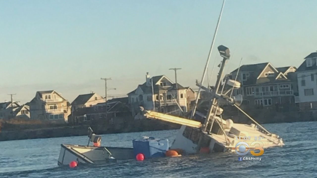3 People Recovering After Fishing Boat Strikes Jetty Off Jersey Coast ...