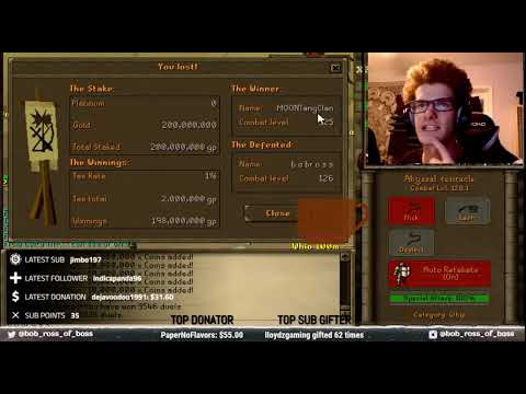 OSRS - Duel Arena | Bug Abusing Twitch Streamer for 100m - YouTube