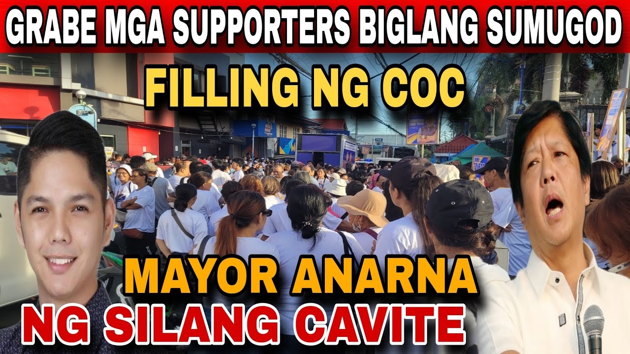 LIVE UPDATE TODAY GRABE MGA SUPPORTERS BIGLANG SUMUGOD FILLING NG COC ...