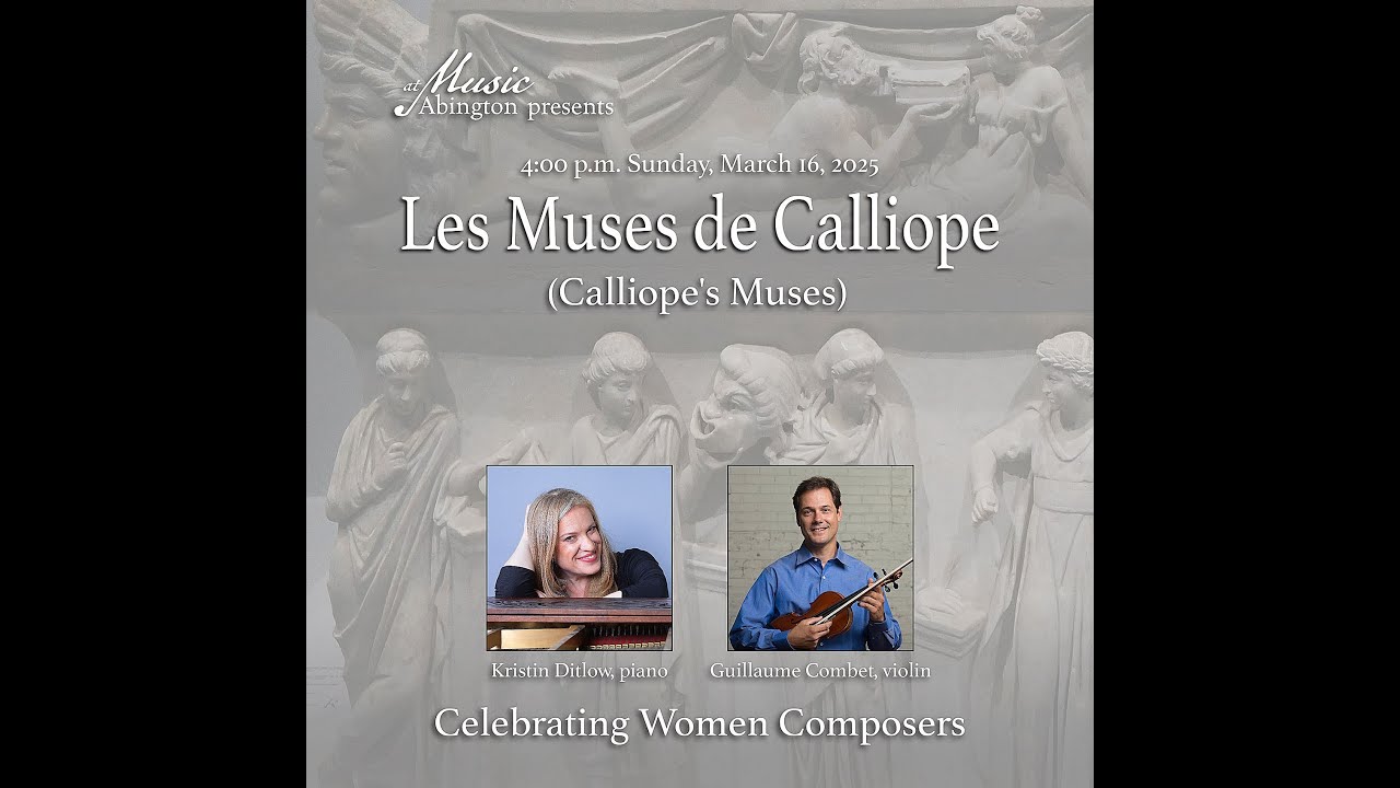 Les Muses de Calliope (Calliope's Muses): Guillaume Combet, violin, and ...
