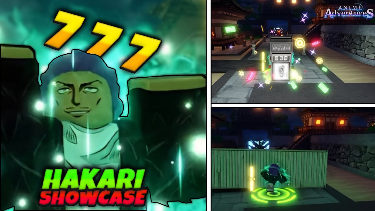 TESTEI o NOVO HAKARI do ANIME ADVENTURES!! - YouTube