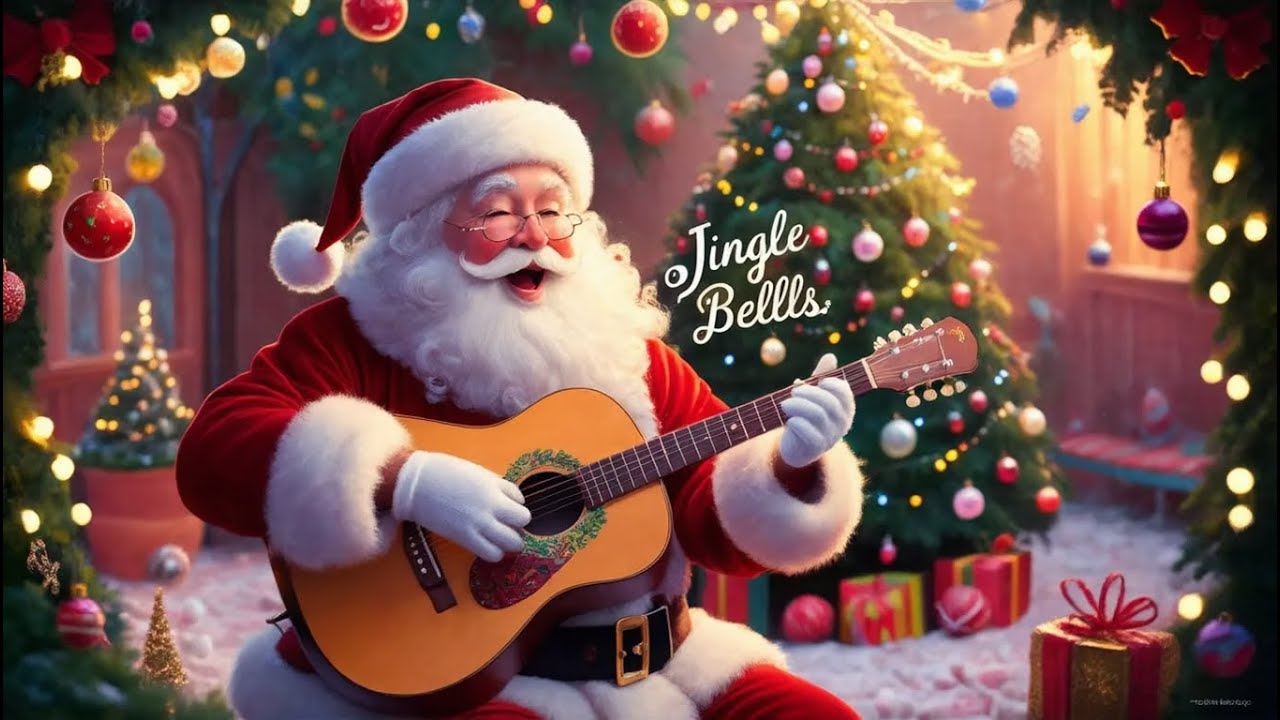 Jingle Bells 🎵 Christmas Classic Song and Carols 🎄Fun Of Snowy ...