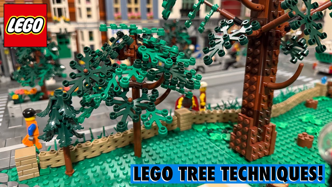 EPIC LEGO Tree Designs For YOUR MOCs! - YouTube