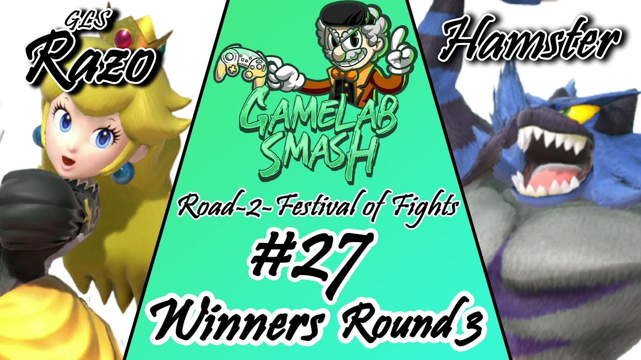 GameLab-Smash #27 Razo (Peach) VS Hamster (Incineroar) - YouTube