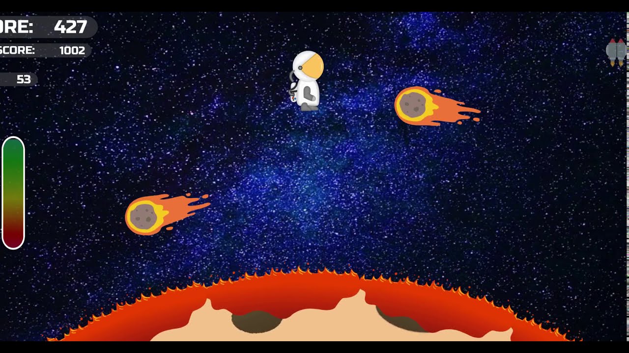 New GAME in SPACE! (2021) | Space Survival: Jump and Run - YouTube