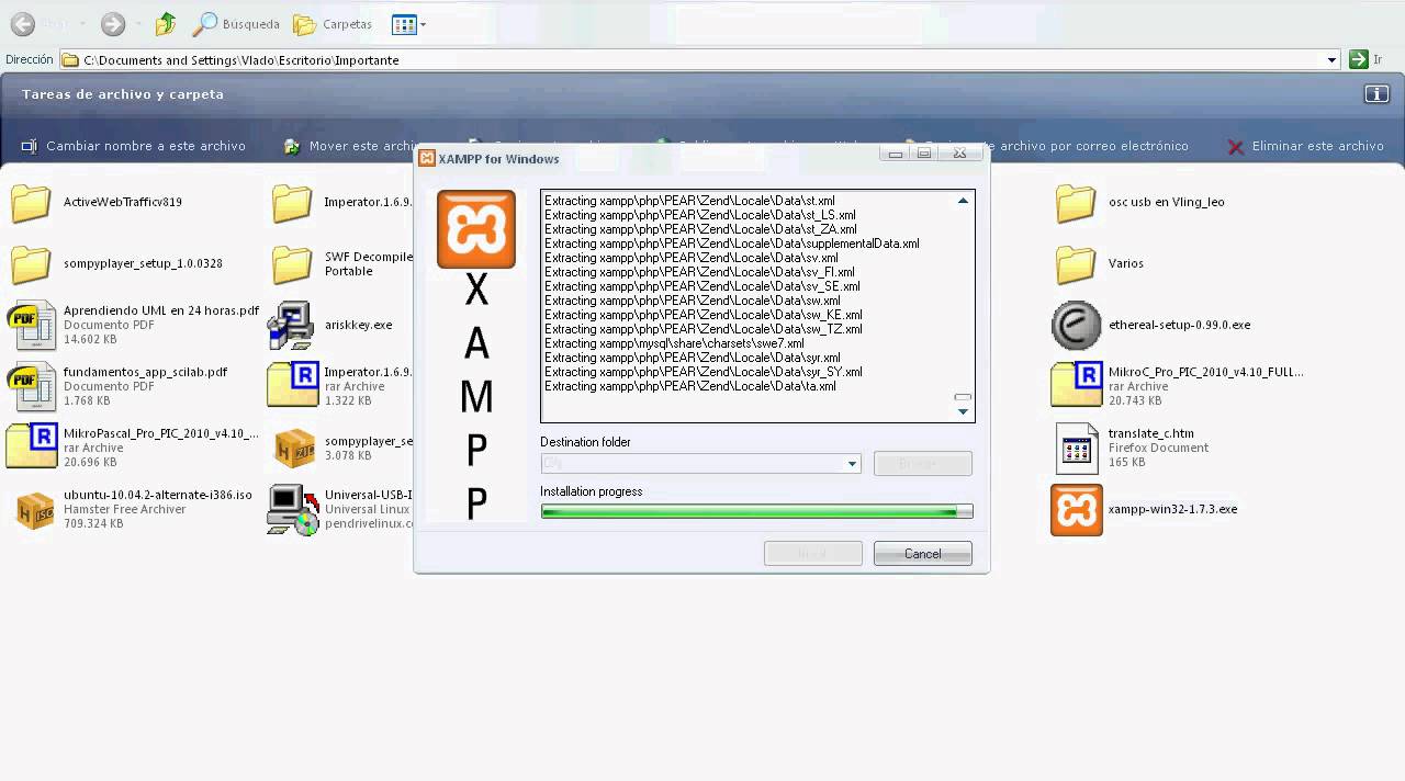 Instalacion xampp - YouTube