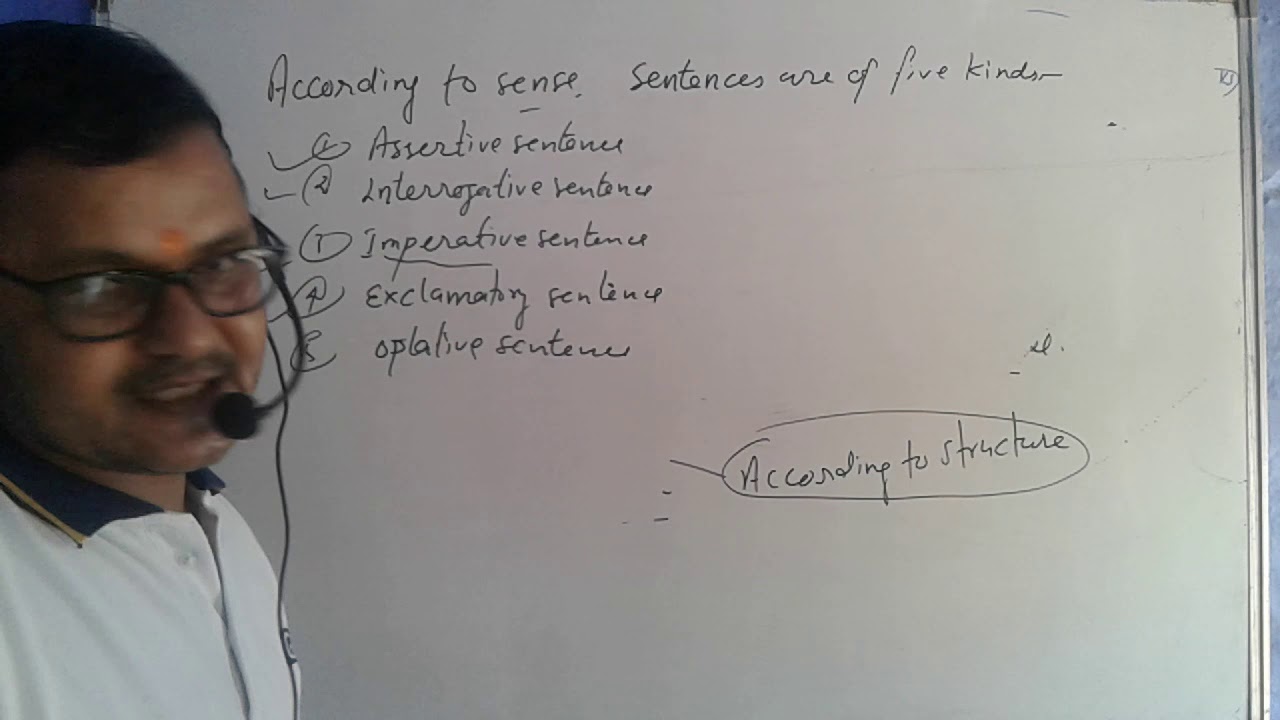 SENTENCE//KINDS OF SENTENCES//FOR ENGLISH MEDIUM STUDENTS//ENGLISH ...