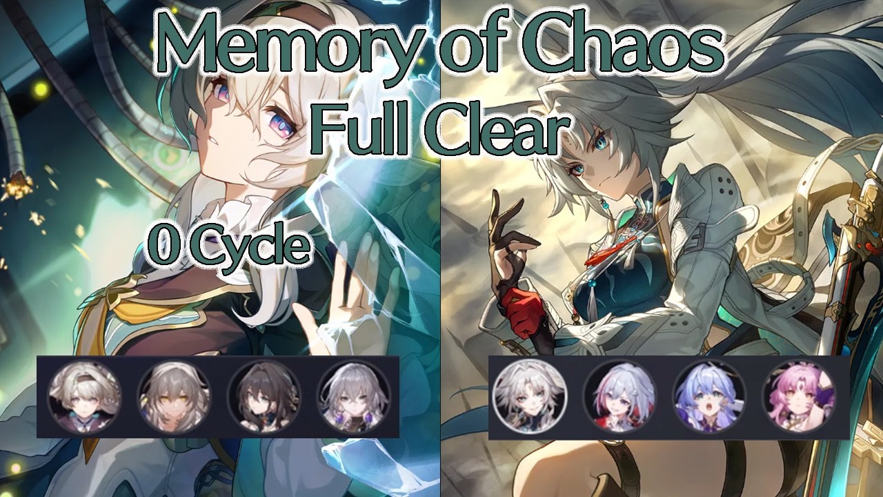 【HSR 2.5】Memory of Chaos 12 - Full Clear (Firefly 0 Cycle w/ Bronya ...