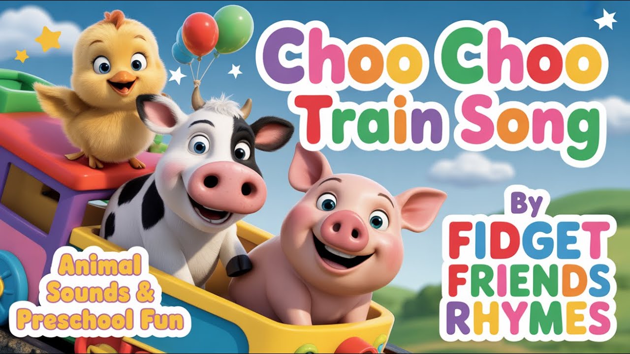 Choo Choo Train Song | Animal Sounds & Preschool Fun - YouTube