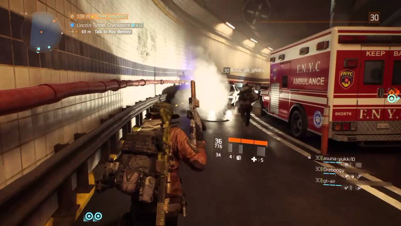 Server Merge? WARNING: FLASHY EXPLOSIONS: The Division - YouTube