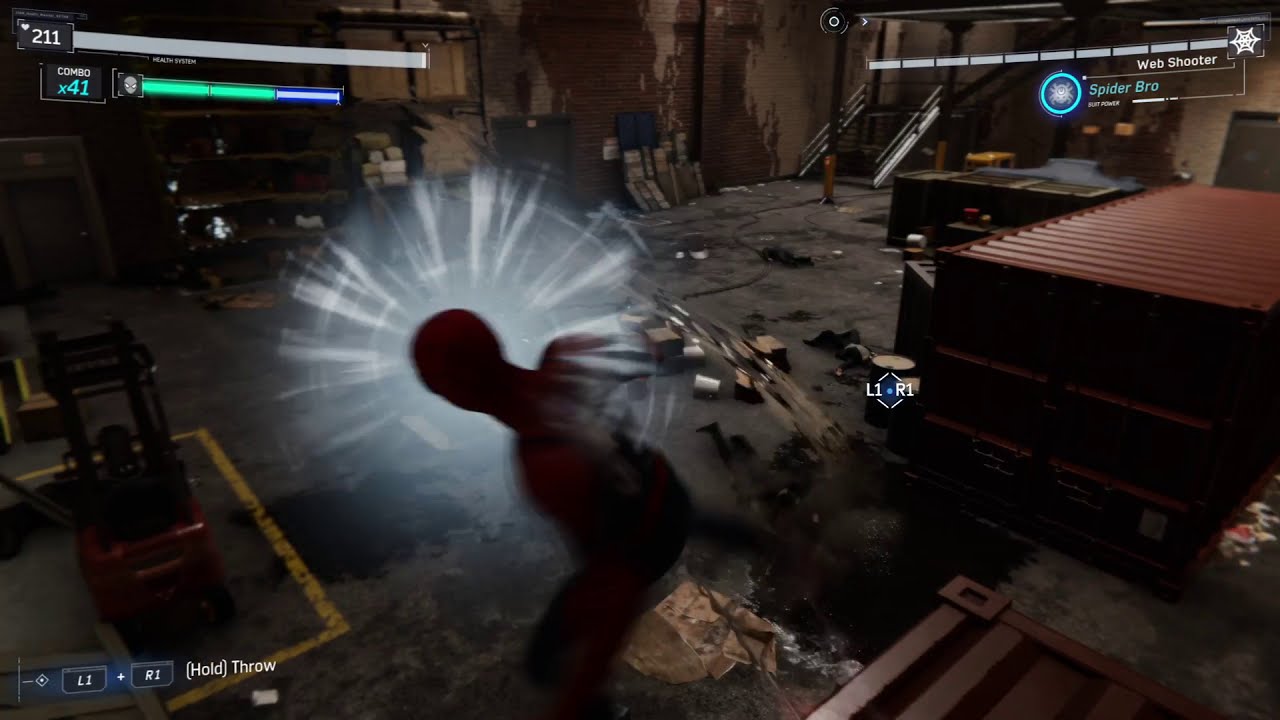 Marvel's Spider-Man Ultimate difficulty - Daemon Warehouse Flawless 222 ...