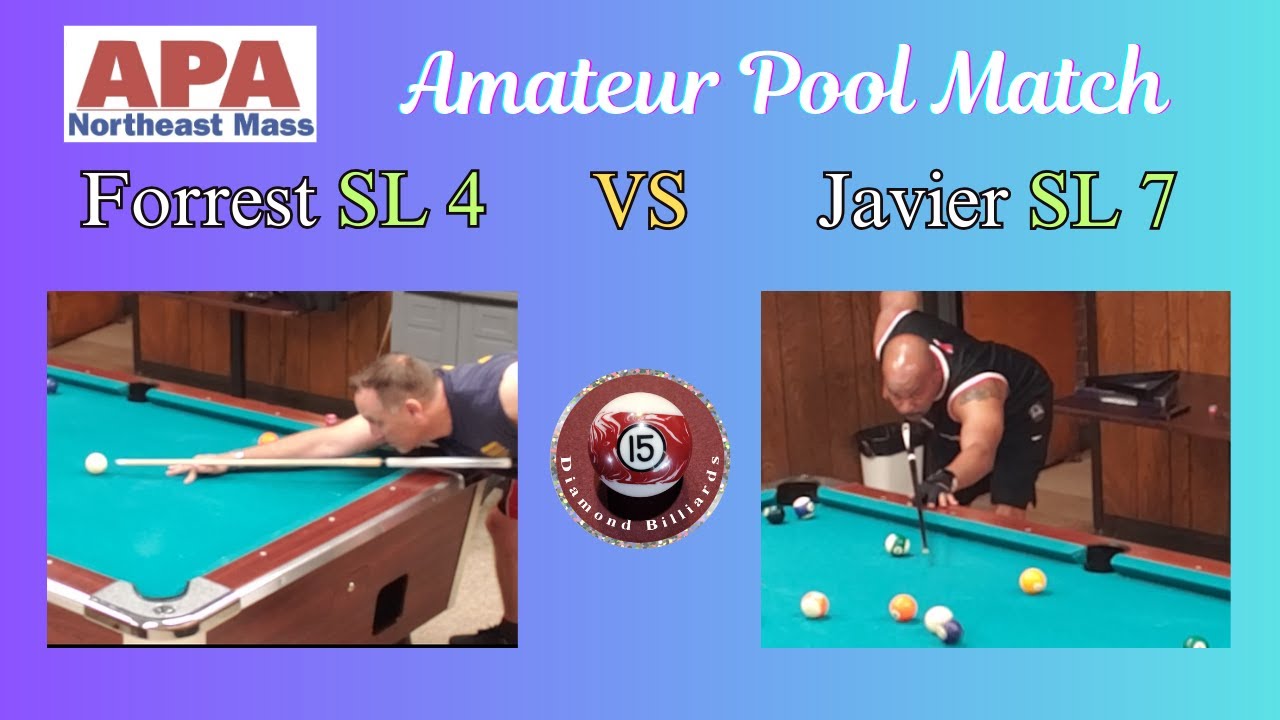 Live APA Match 7/8, 2024 Forrest Thompson SL4 vs Javier Fantauzzi SL7 ...