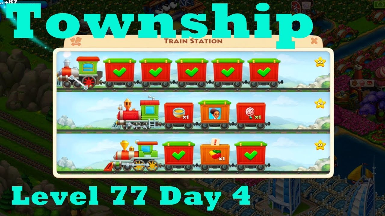 Township Level up 77 Day 4 HD Walkthrough Routine| new goods buildings ...