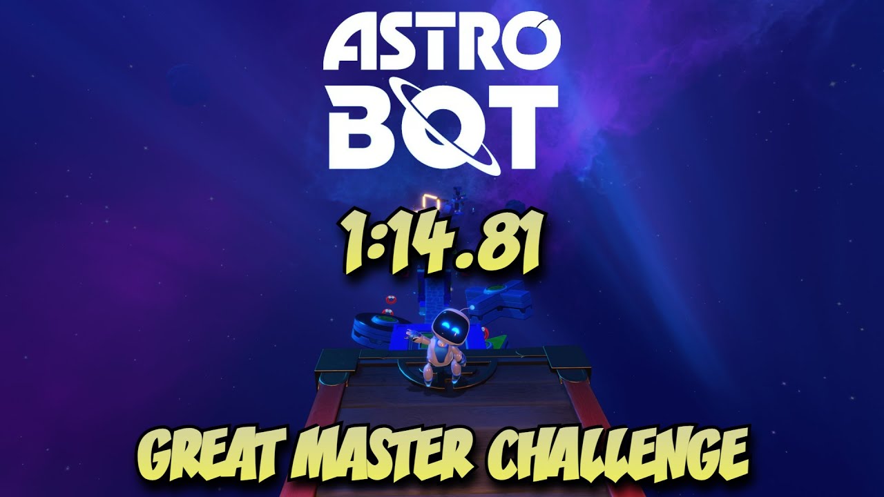 Astro Bot: Great Master Challenge In 1:14.81 [Former World Record ...