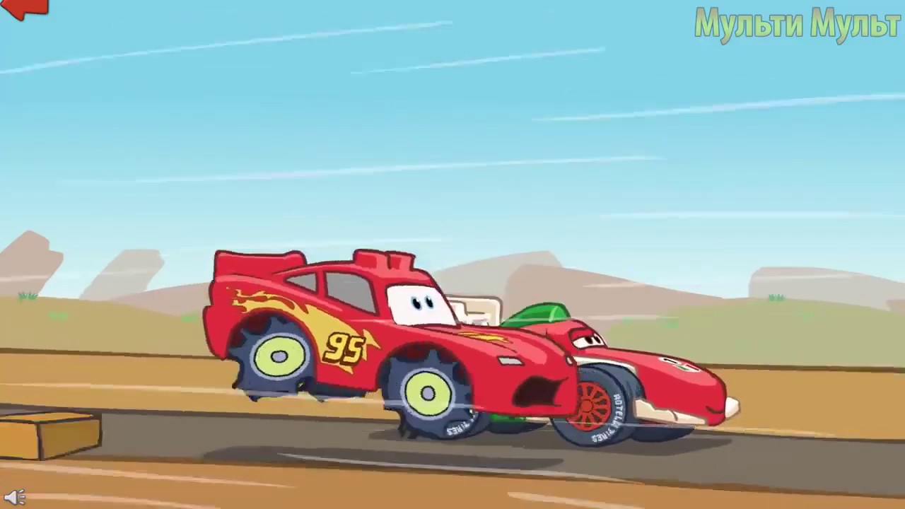 Lightning McQueen VS Francesco Bernoulli Final Race - Games - YouTube