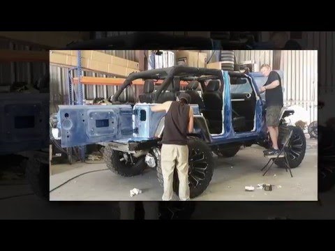 Kevlar Coating Jeep - YouTube