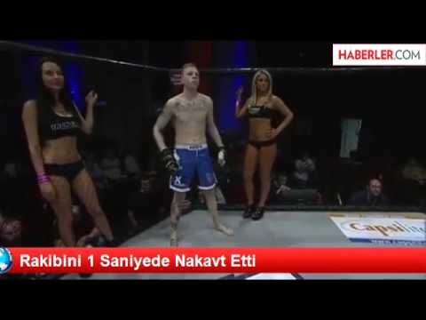 Rakibini 1 Saniyede Nakavt Etti
