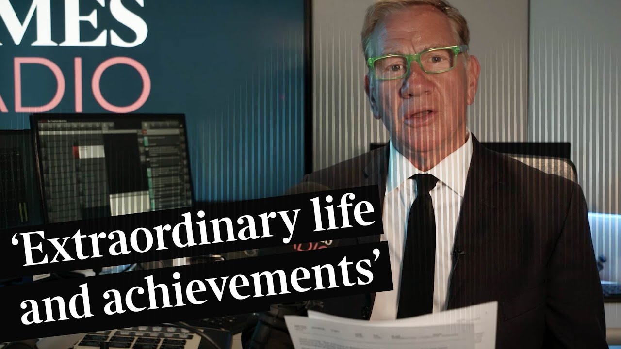 Michael Portillo pays an emotional tribute to the Queen - YouTube