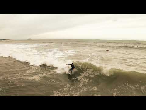 Surfing with Coast To Coast Surfing Dunbar - YouTube