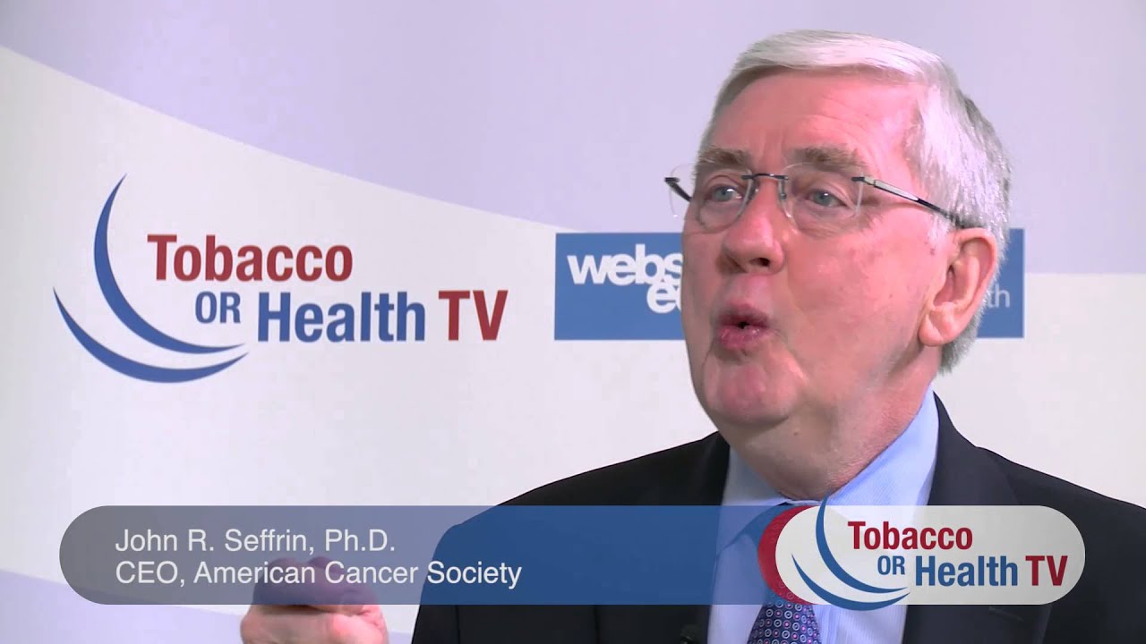 Interview with John Seffrin, PhD. CEO, American Cancer Society - YouTube