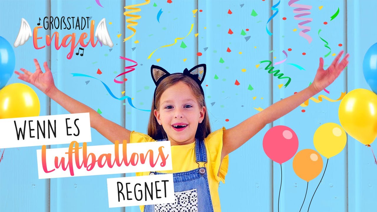 Wenn es Luftballons regnet | Kinderlieder zum Tanzen | Kindertanz ...
