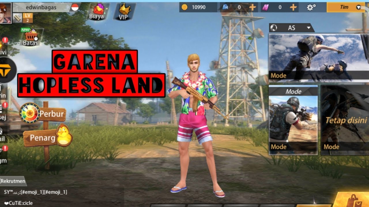 Garena hopeless land fight for survival - YouTube