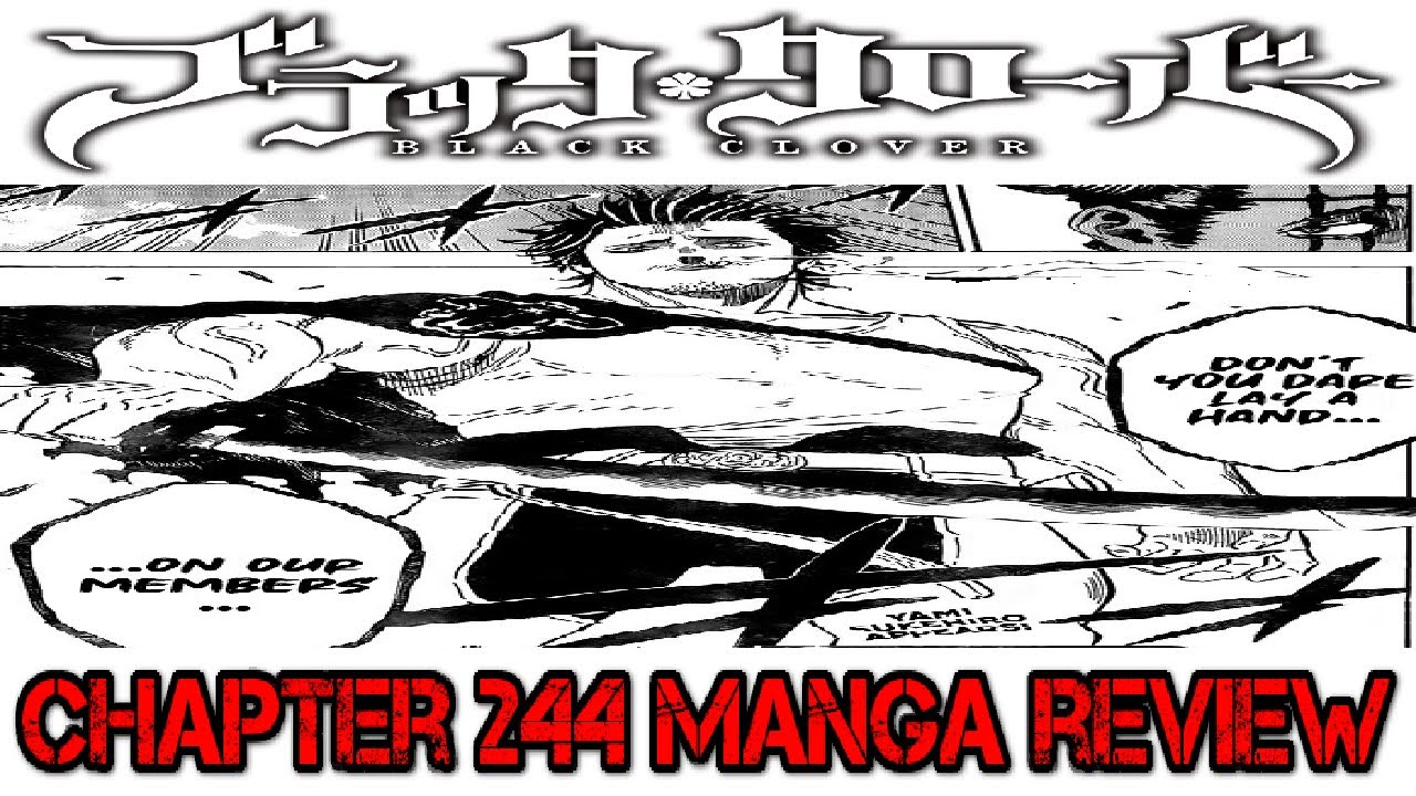 Black Clover Chapter 244 Manga Review. Yami Returns - YouTube