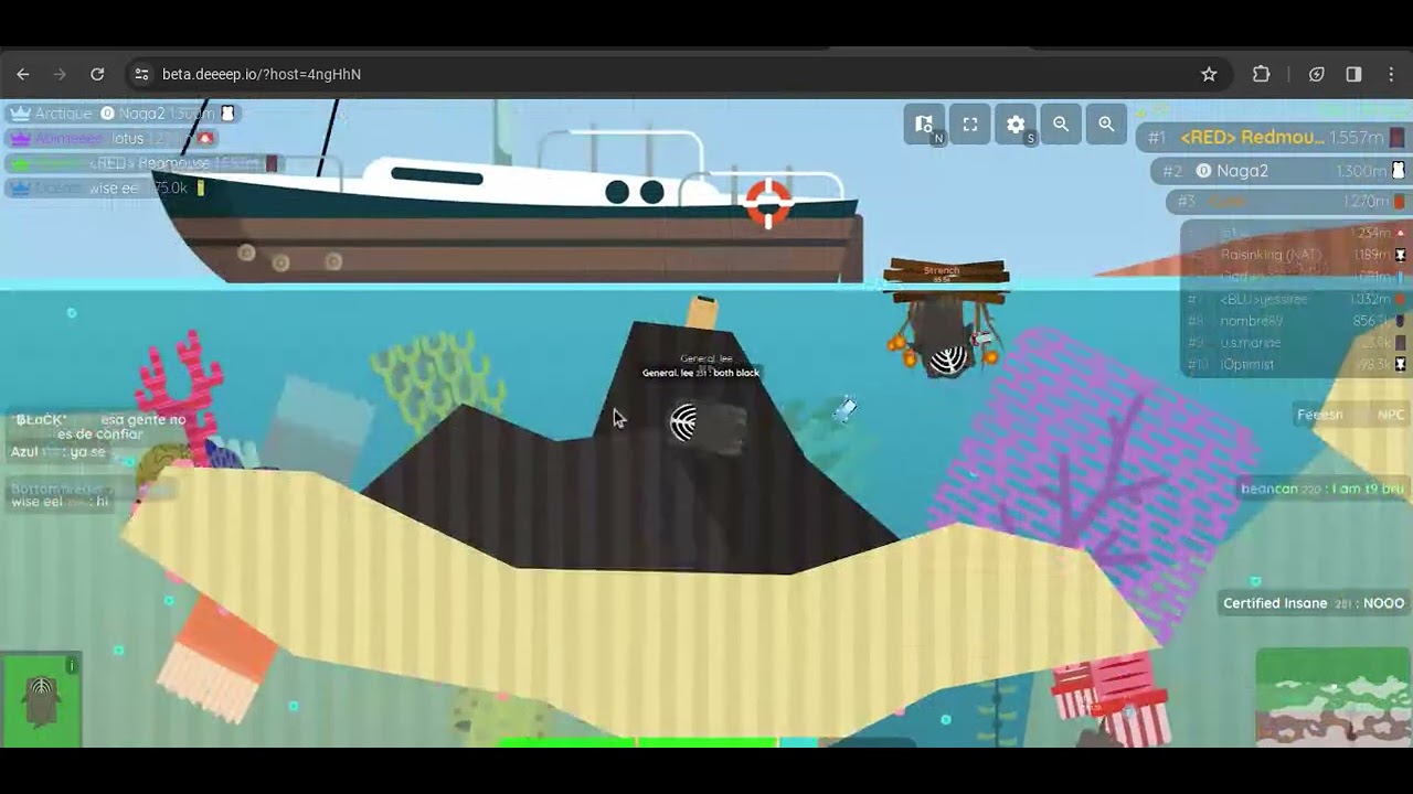 20 Sub speical (deeeep.io) basking shark montage - YouTube