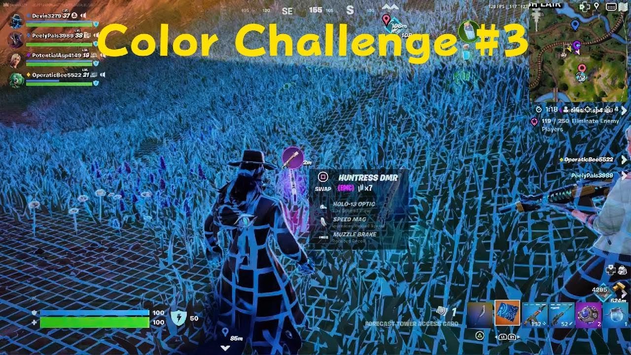 Fortnite Color Challenge #3 - YouTube