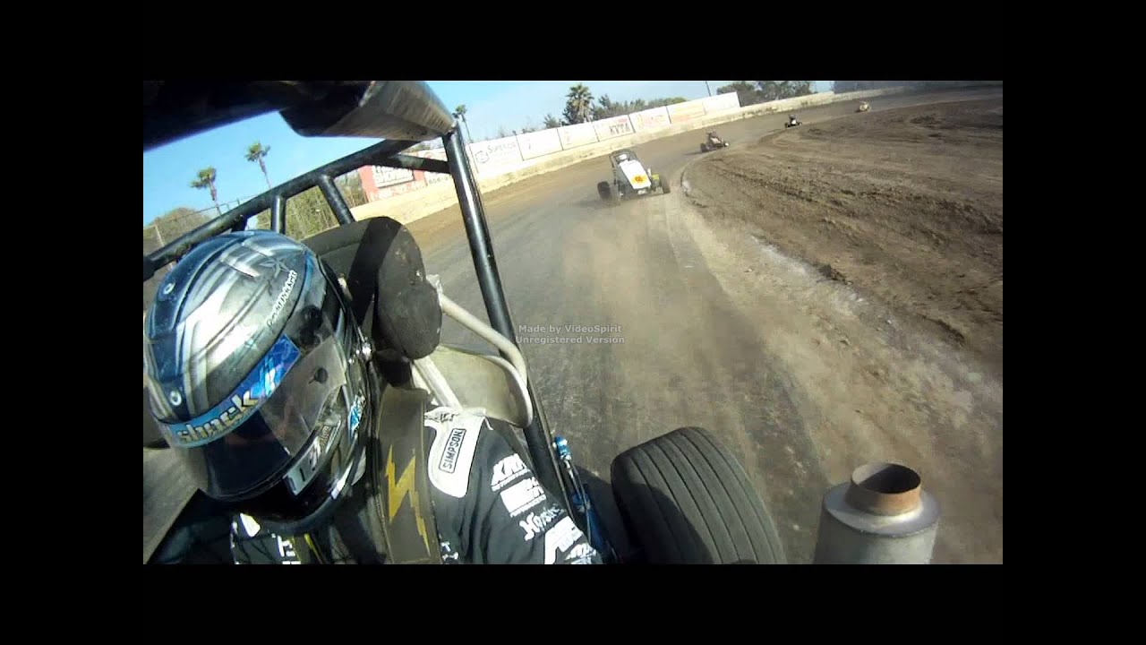 VRA Midget Heat 6-16-12 David Prickett - YouTube