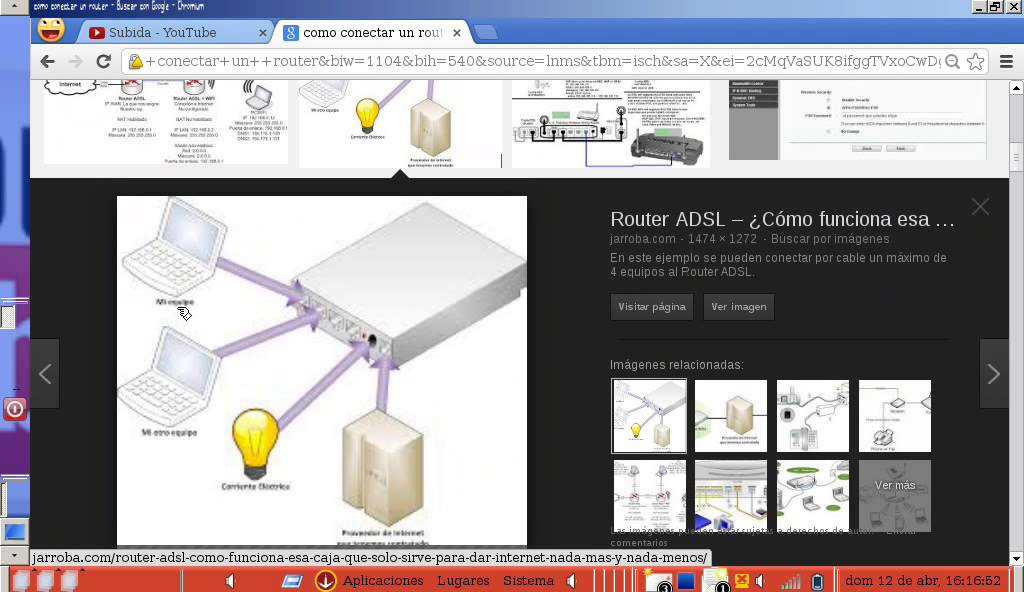 como conectar un router para usar con la red - YouTube