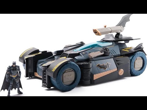 New Batman Batmobile transformation into Batcave set revealed by ...