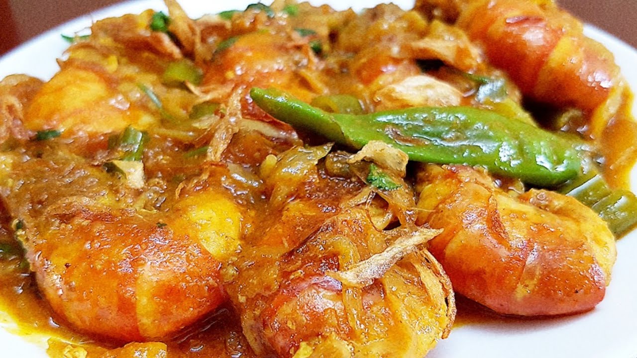 🔥Chingri Macher Dopiaza Recipe ll Chingri Mach Bhuna Recipe l l ...