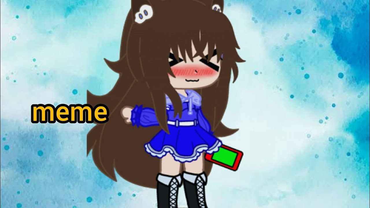 que lá no céu você não entra meme gacha club - YouTube