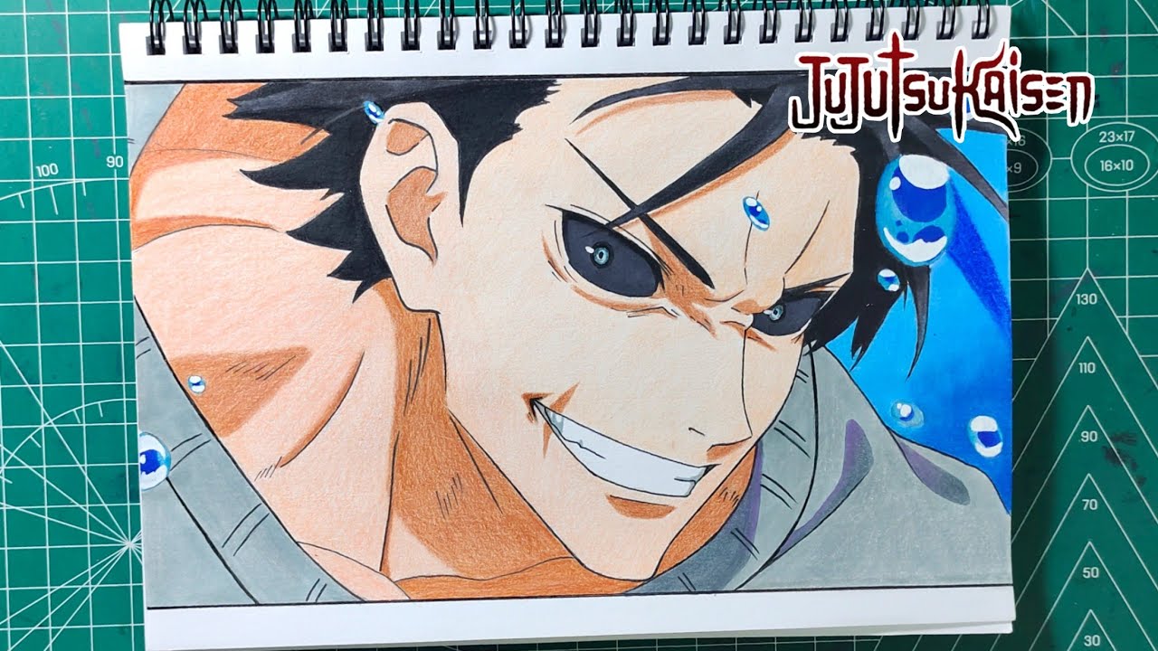 Drawing Toji Fushiguro | Jujutsu Kaisen season 2 - YouTube