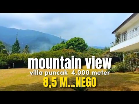 property villa puncak! MOUNTAIN VIEW VILLA PUNCAK 4.000 meter 8,5 M ...
