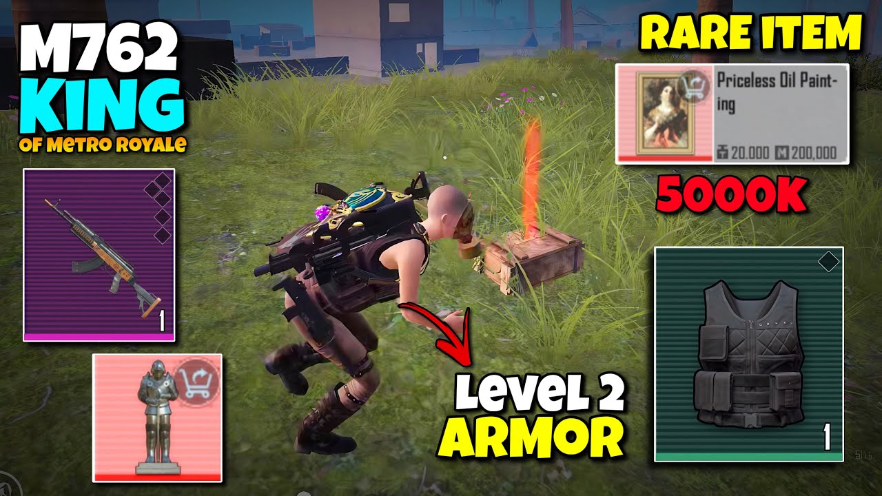 Level 2 Armor + M762 Can Get You This New Item 😲 - Best Spray 🔥 | PUBG ...