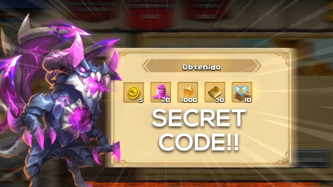 NEW SECRET CODE! - Castle Clash #castleclash #cbcevent - YouTube