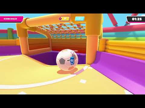 Destroying yellow team, Fall Guys, Fall Ball - YouTube