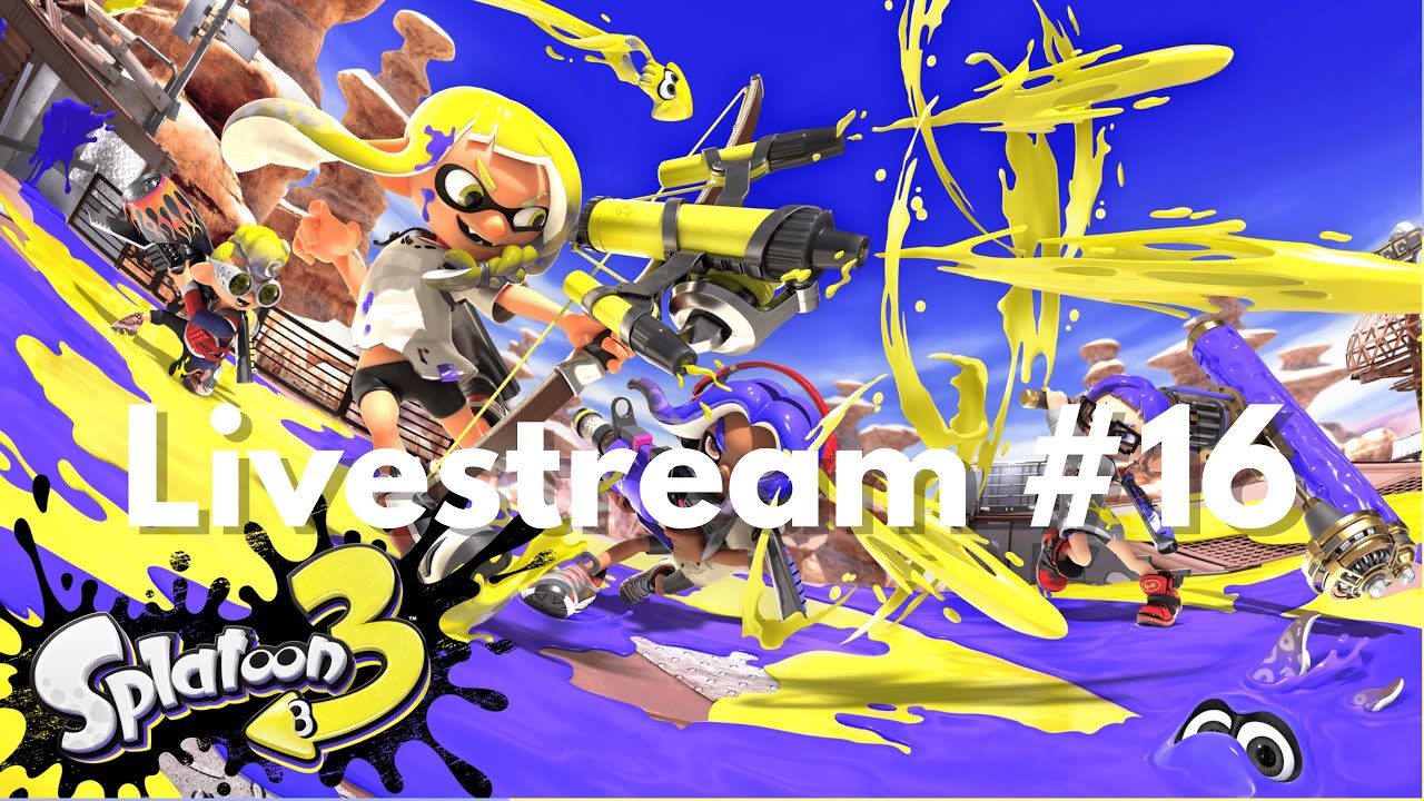 🔴 Splatoon 3 - Team Rice Splatfest Time! - Livestream #16 - YouTube