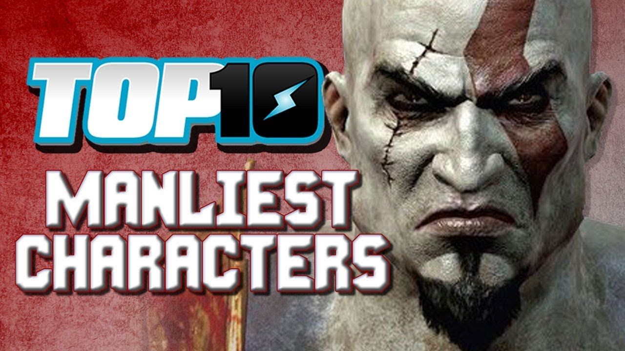 Top 10 Manliest Characters - YouTube