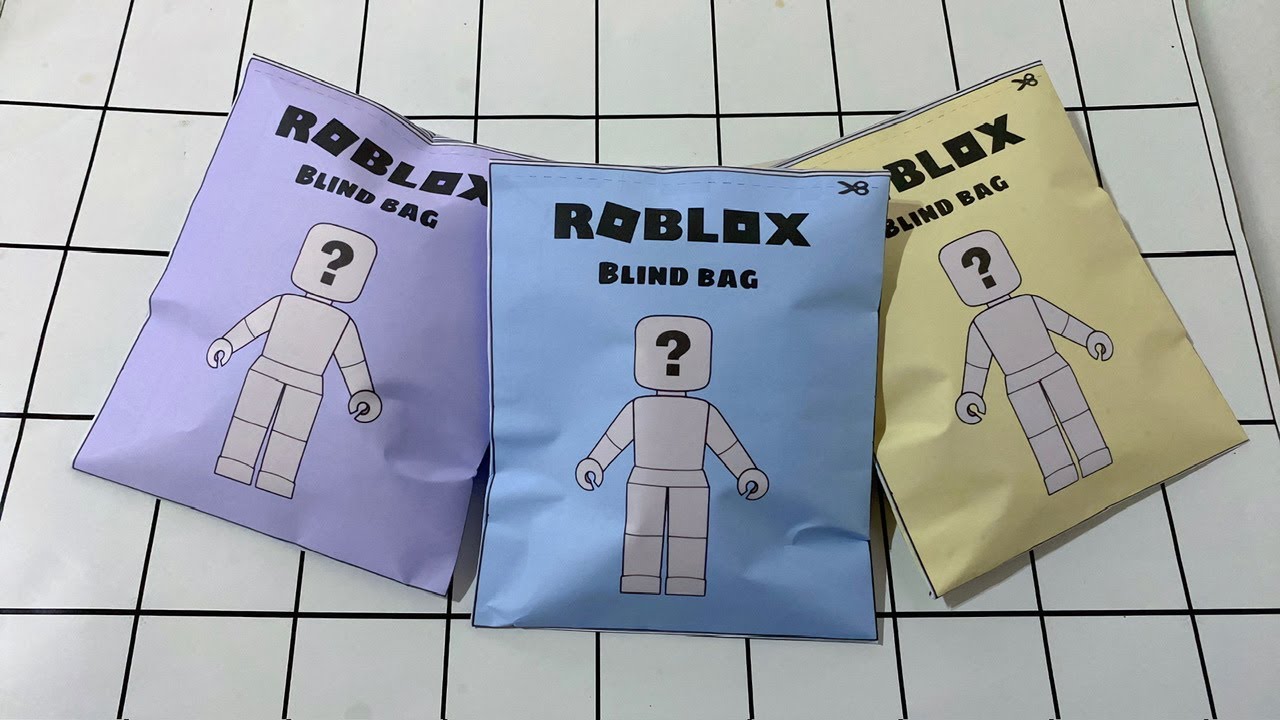 [🐰paperdiy🐰] blind bag roblox asmr X oshi no ko |. 블라인드 백 roblox asmr ...