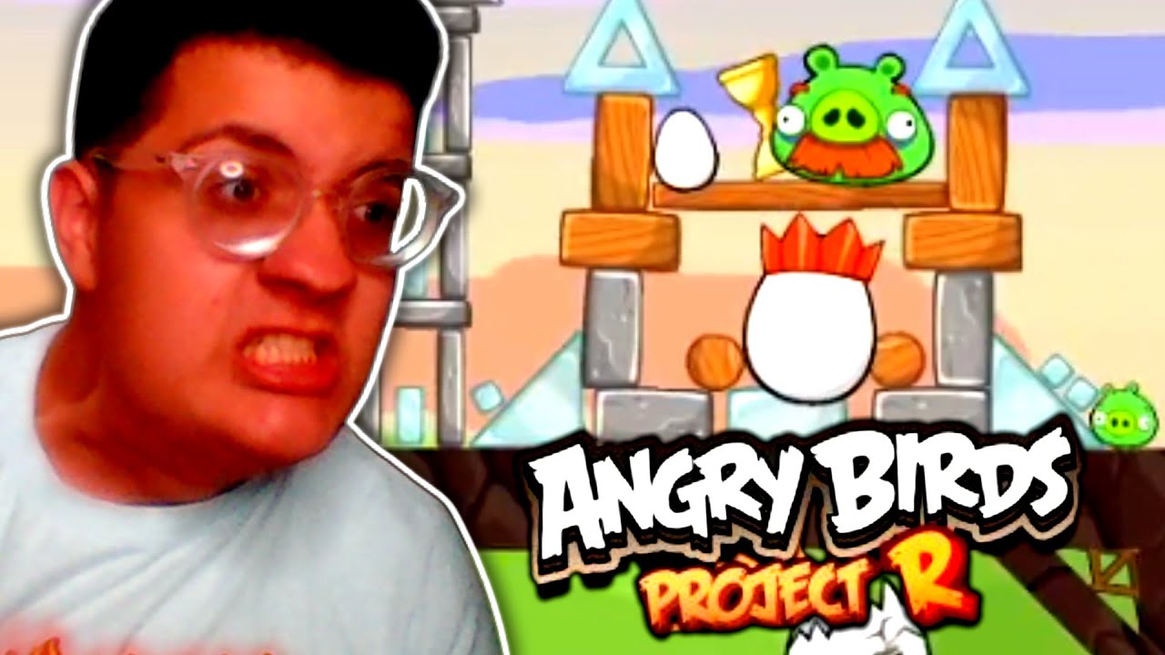 O RAGE é Real nesse Jogo...... ( Angry Birds Project R ) #3 - YouTube