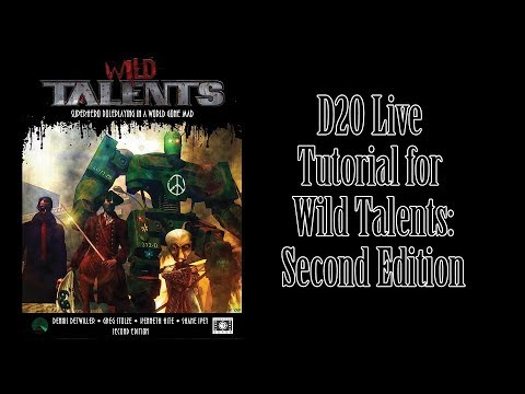 Wild Talents 2nd Edition Tutorial - YouTube