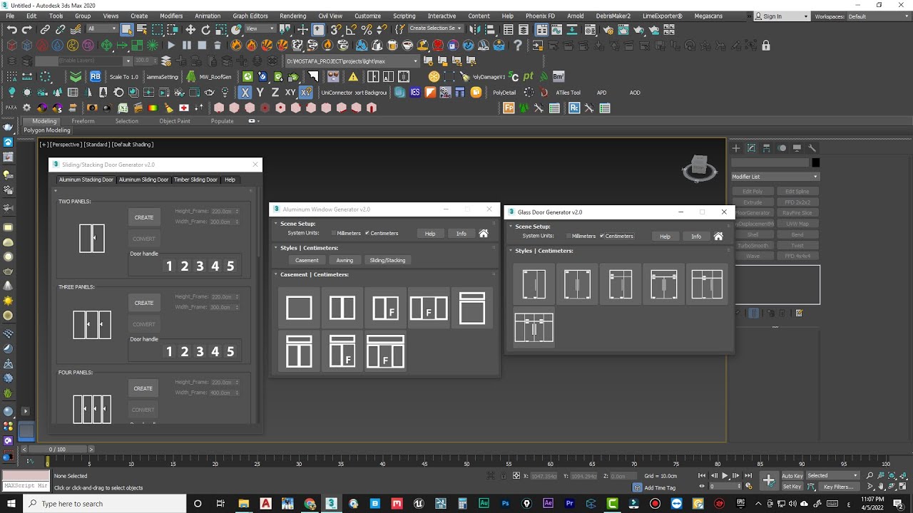 Aluminum.Window.Generator.v2.0_Glass.Door.Generator.v2.0_uPVC.Sliding ...