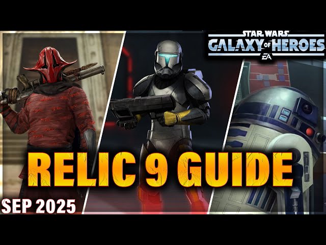 UPDATED: RELIC 9 GUIDE - WHO WANTS THEM AND WHEN TO APPLY THEM ...
